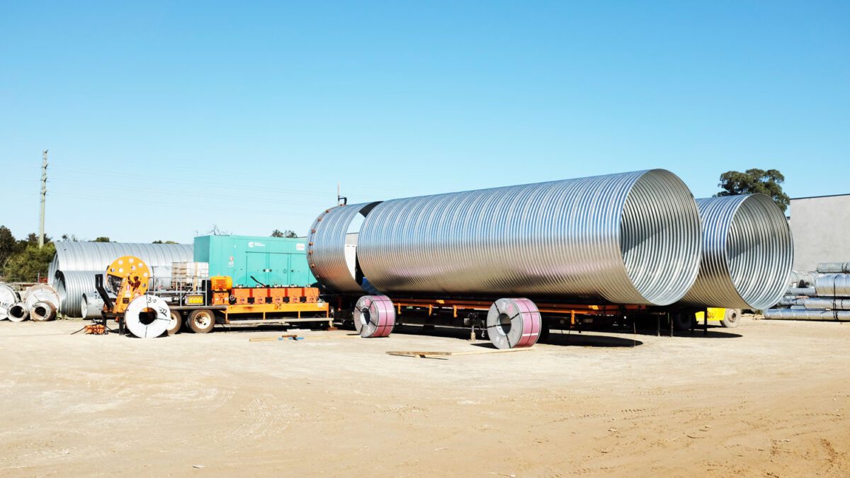 Helical CSP Culverts | Roundel Civil Products Pty Ltd